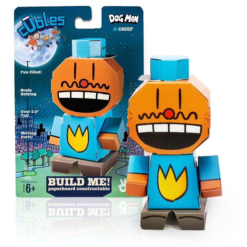 CUBLES Chief From the Dog Man Series - Etsy