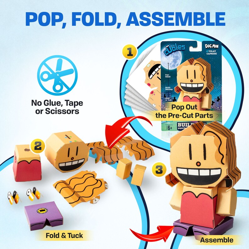 CUBLES Yolay Caprese From Dog Man Series - Etsy