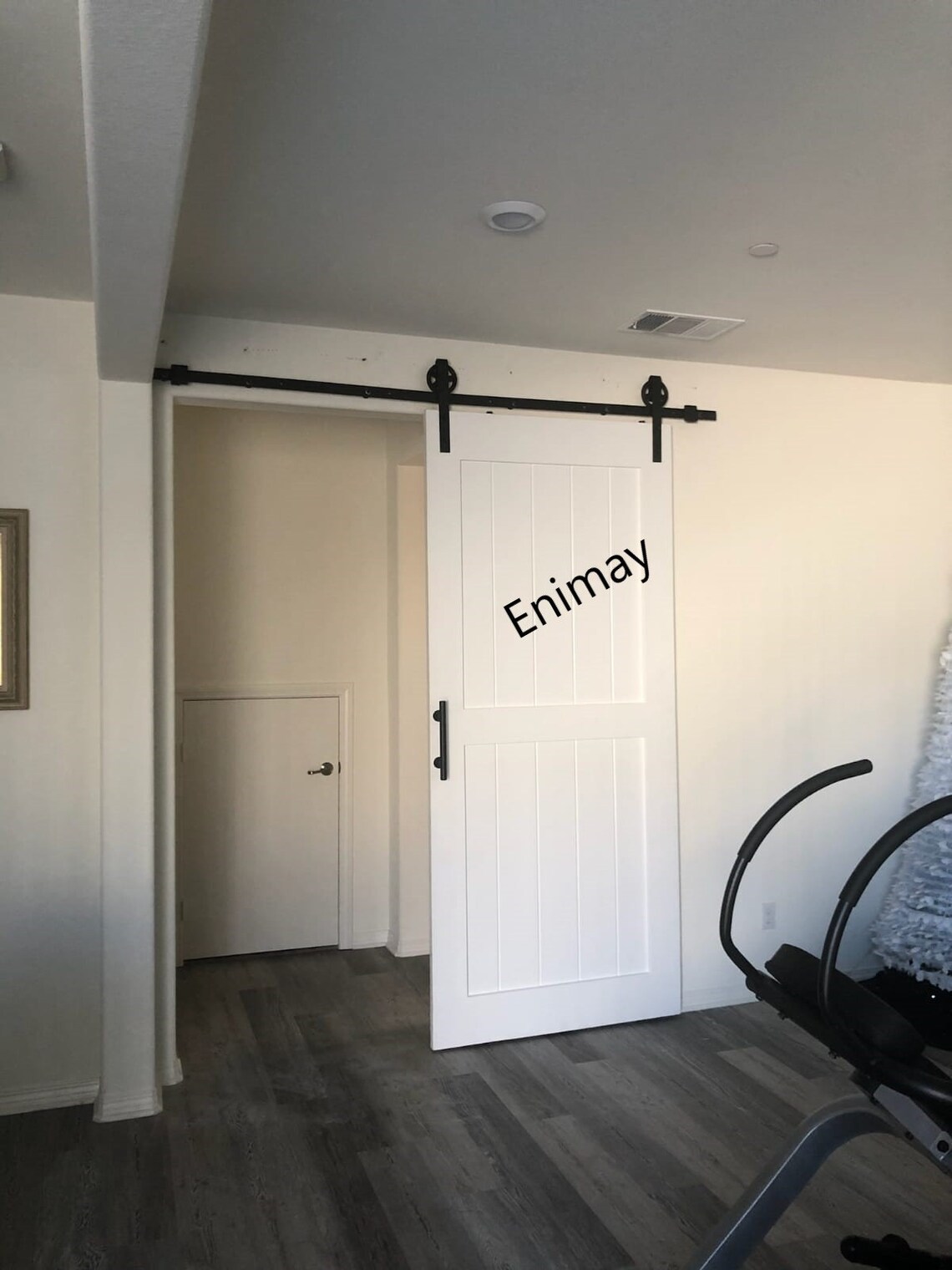 Custom Made Classic 2 Panel Sliding Barn Door Contemporary - Etsy