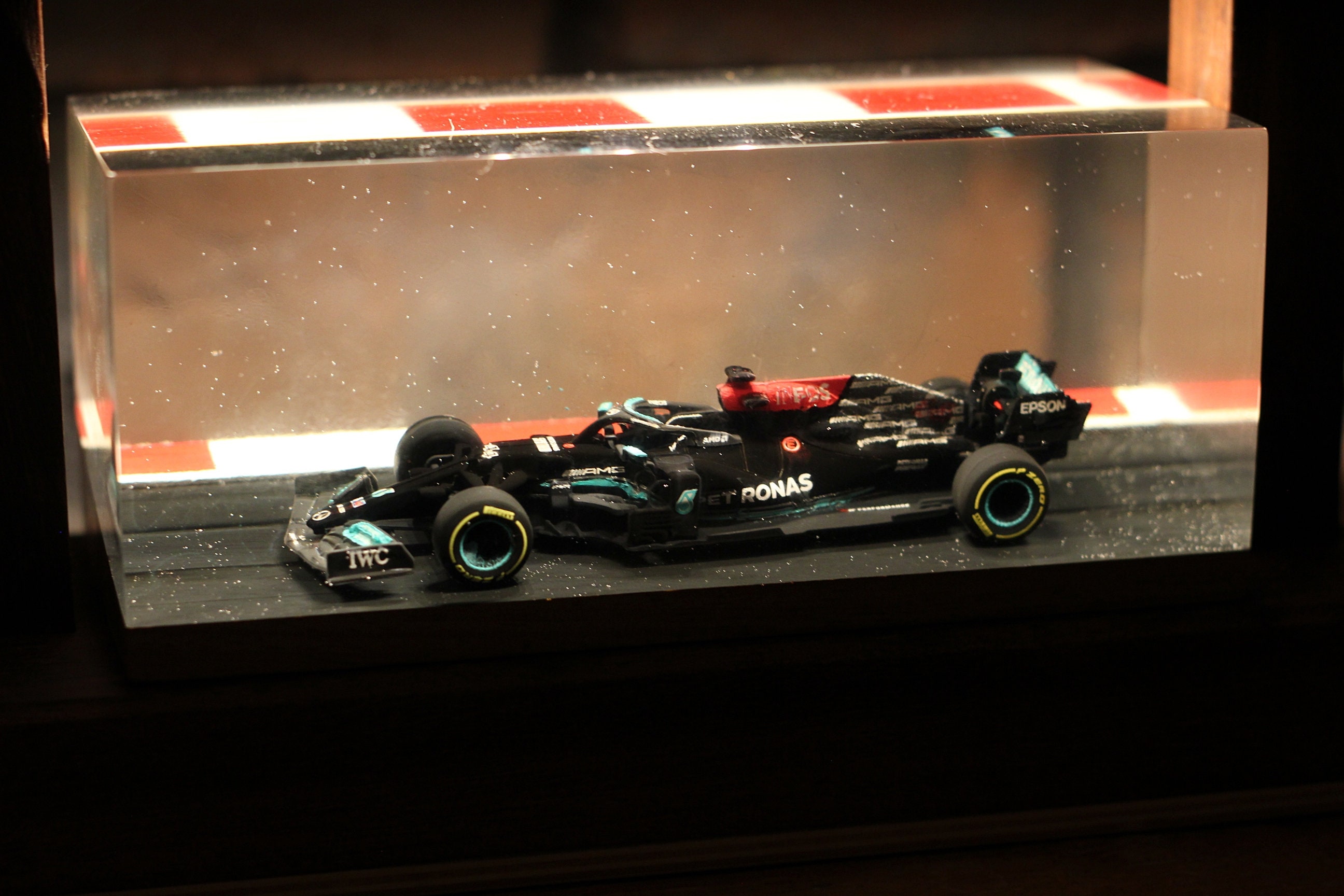 Formula 1 Lamp, Lewis Hamilton 2021 , Mercedes Team, Personalized Gift ...