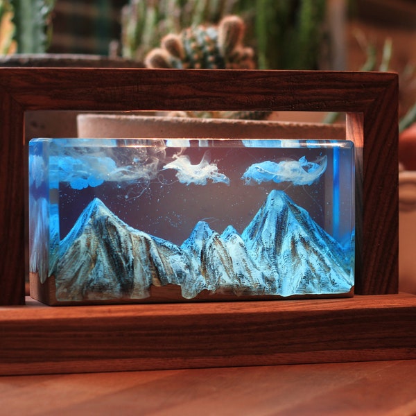 Epoxy Resin Lamp - Etsy