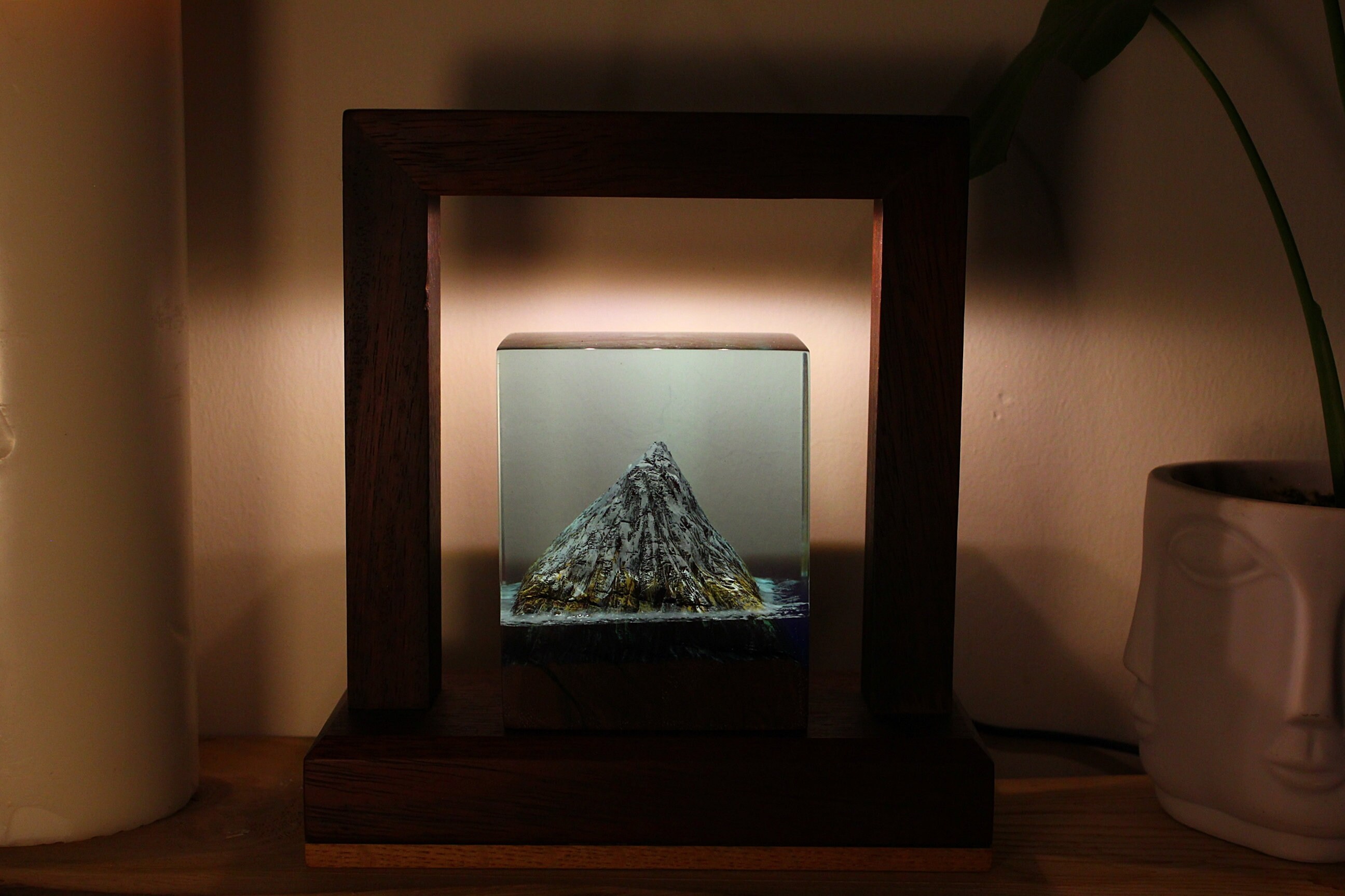 Personalized Gift, Epoxy Resin, Epoxy Lamp, Epoxy Night Lamp, Epoxy ...