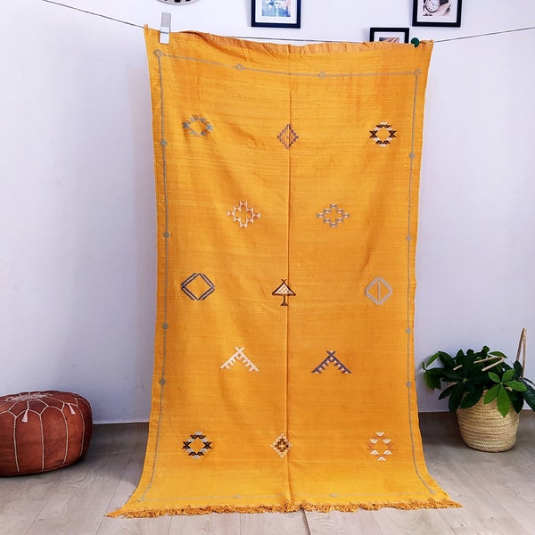 Cactus Silk Rug - Etsy