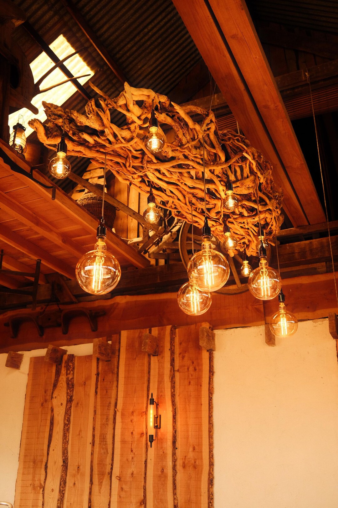 Chandelier, Suspension, Nature, Tree Root, Double Ignition System, 220v ...