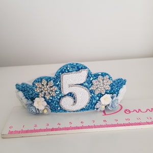 Ice Princess Tiara, Snowflake Tiara, Birthday Tiara, Snowflake Hairband ...