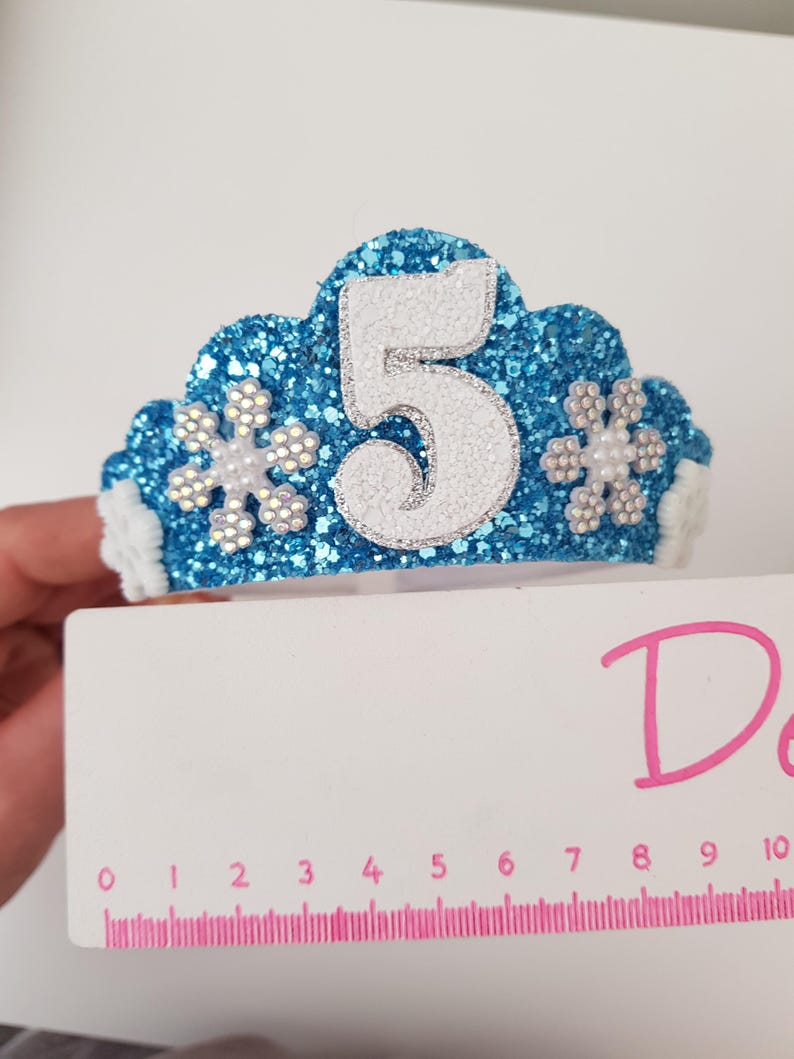 Ice Princess Tiara, Snowflake Tiara, Birthday Tiara, Snowflake Hairband ...