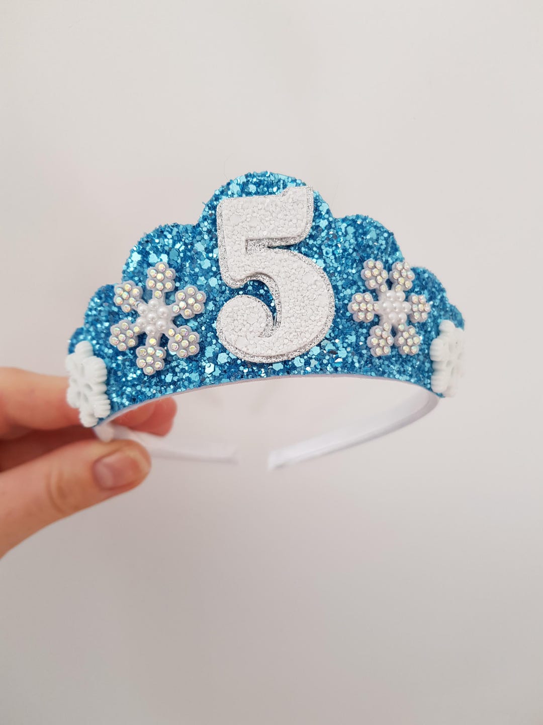 Ice Princess Tiara, Snowflake Tiara, Birthday Tiara, Snowflake Hairband ...