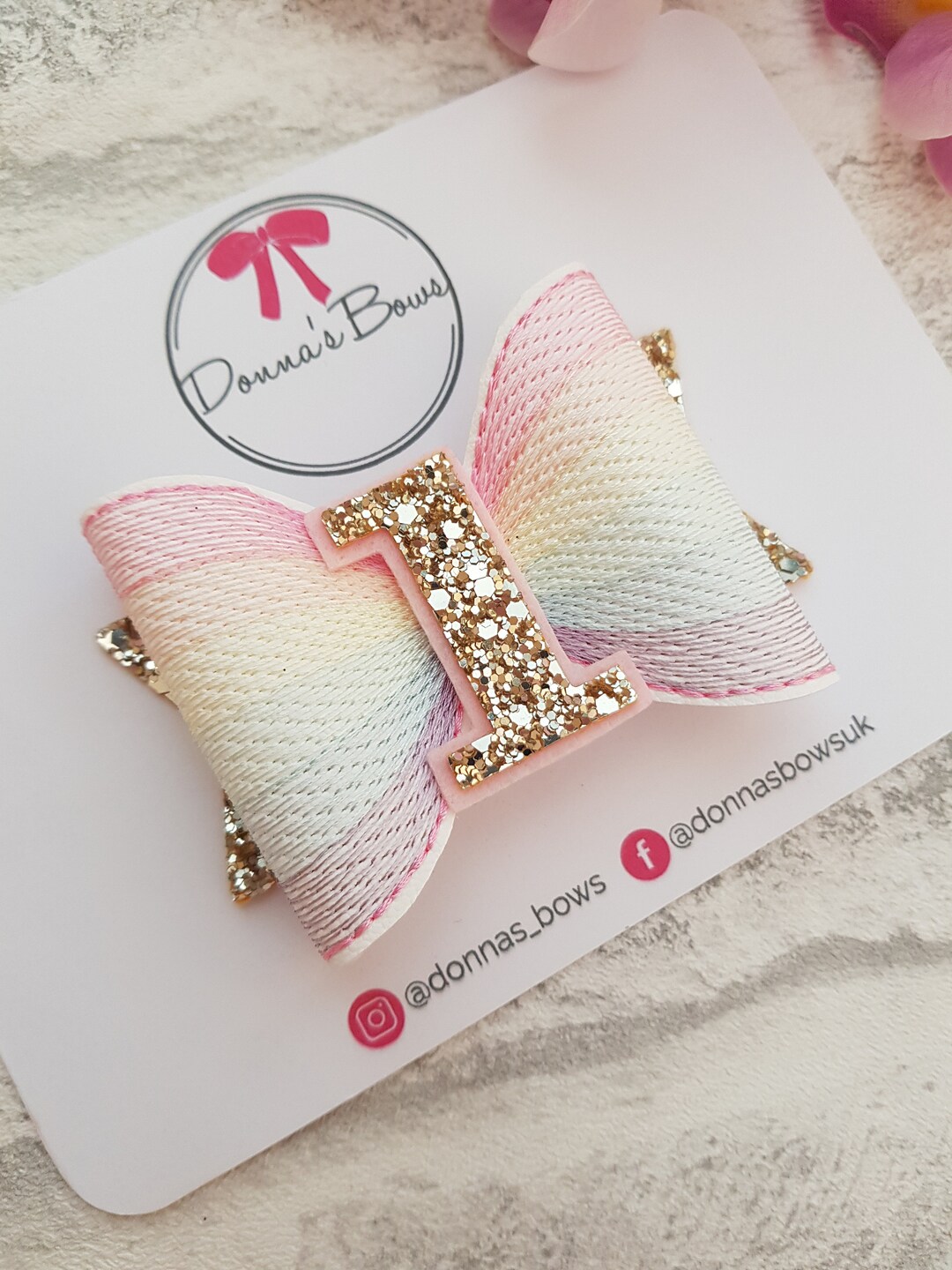 Birthday Bow, Birthday Baby Headband, 1st Birthday Hair Bow, Birthday ...