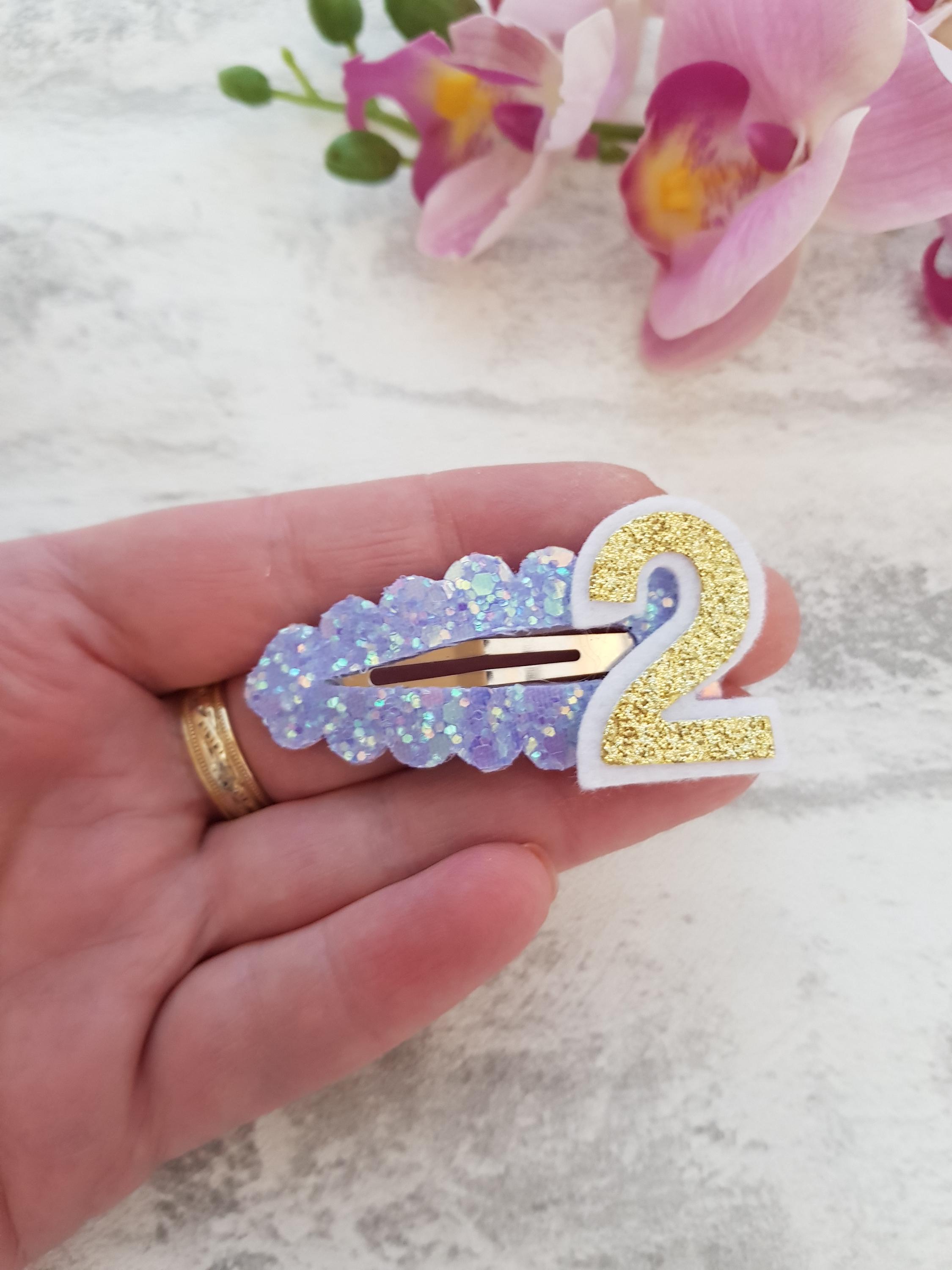 Birthday Snap Clip, Birthday Hair Slide, Birthday Hair Accessory, Hair ...