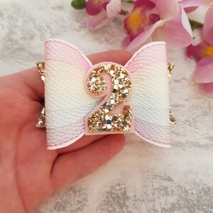 Birthday Bow, Birthday Baby Headband, 1st Birthday Hair Bow, Birthday ...