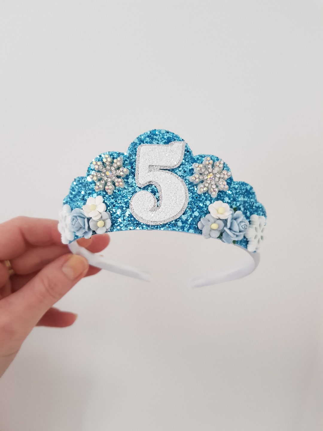 Ice Princess Tiara, Snowflake Tiara, Birthday Tiara, Snowflake Hairband ...