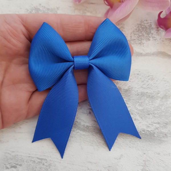 Light Blue Hair Bow - Etsy UK