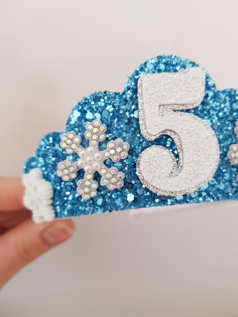 Ice Princess Tiara, Snowflake Tiara, Birthday Tiara, Snowflake Hairband ...