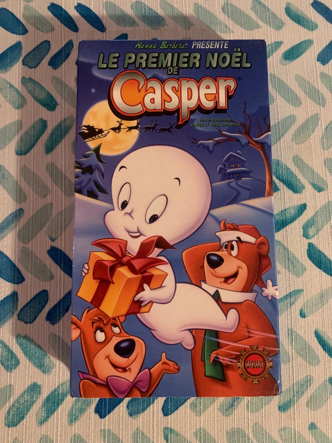VHS Casper's First Christmas Hanna-barbera Yogi Bear 1995 Untested - Etsy