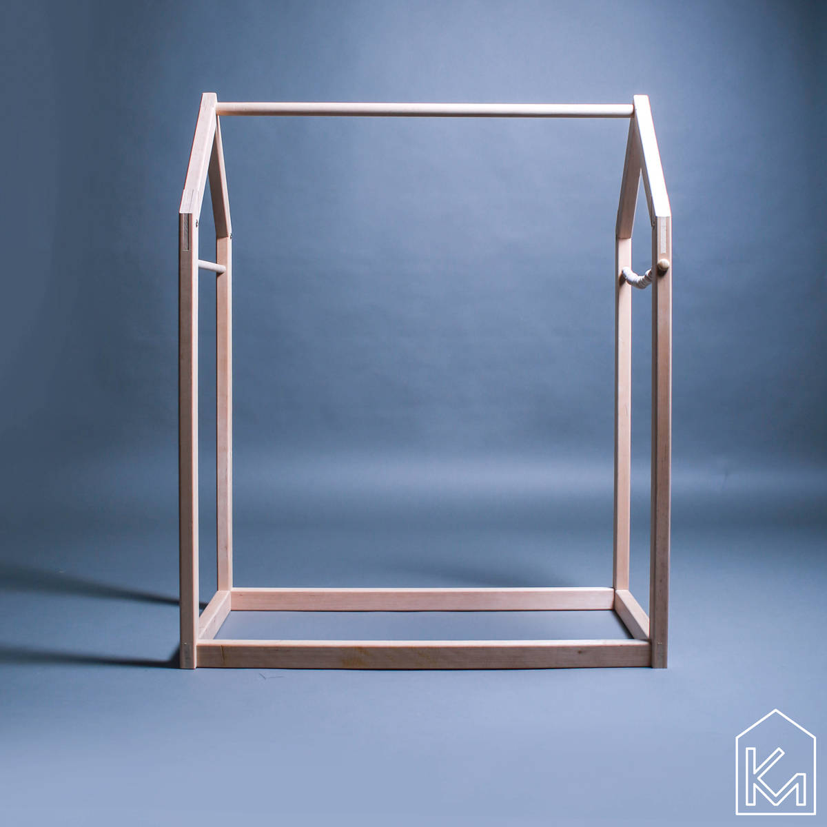 Modern clothing rack with wooden beads Kids room furniture | Etsy