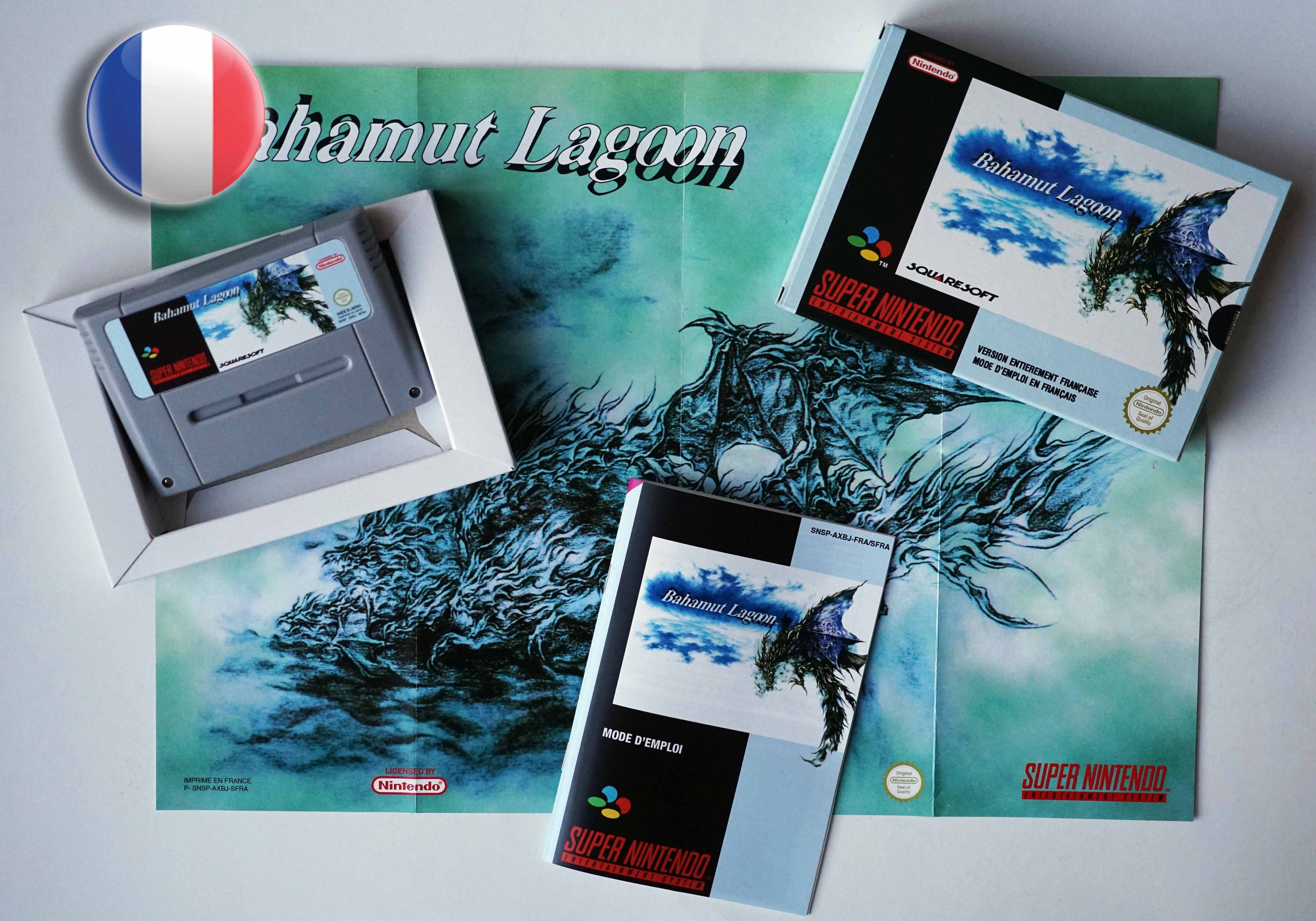 Bahamut Lagoon Super Nintendo SNES SFRA Etsy Canada