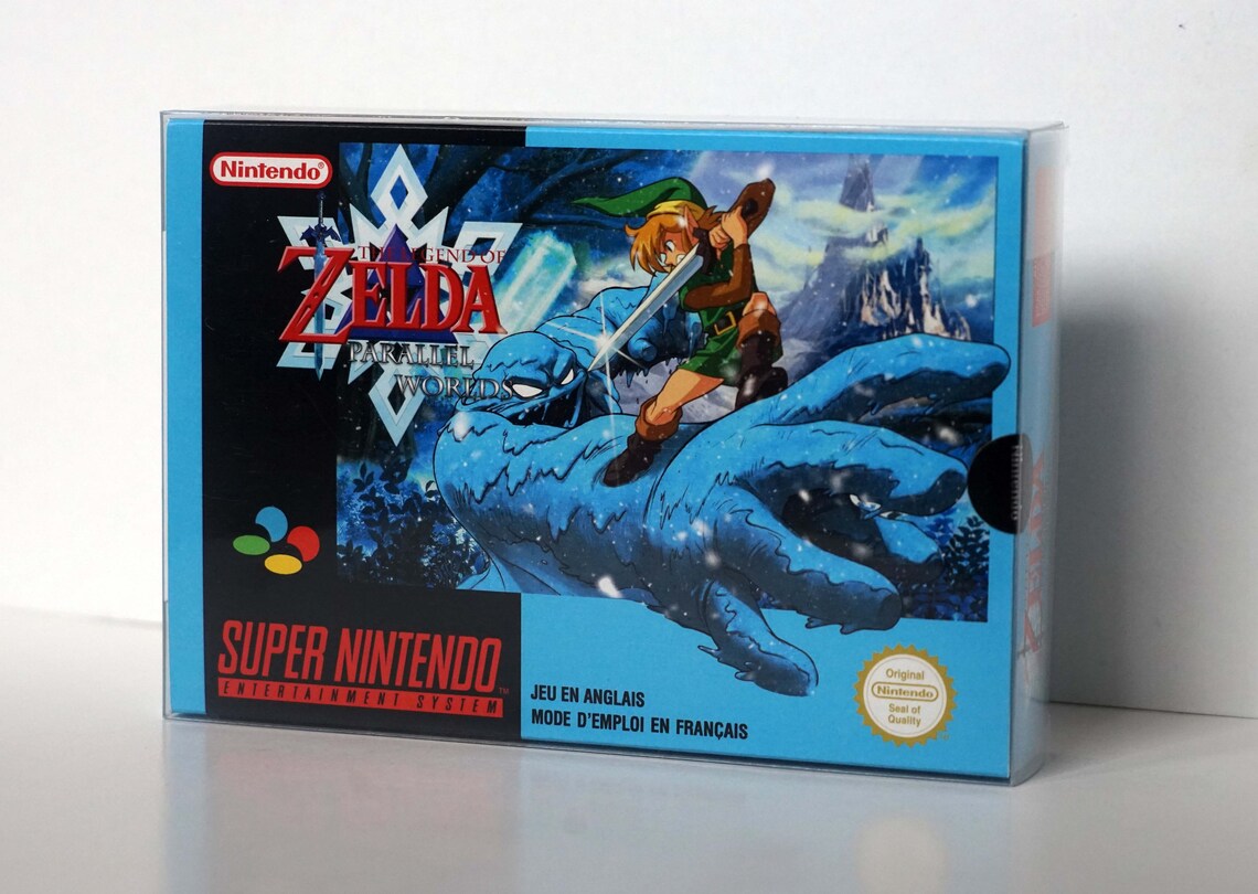 Legend of Zelda Parallel Worlds Super Nintendo SNES - Etsy France