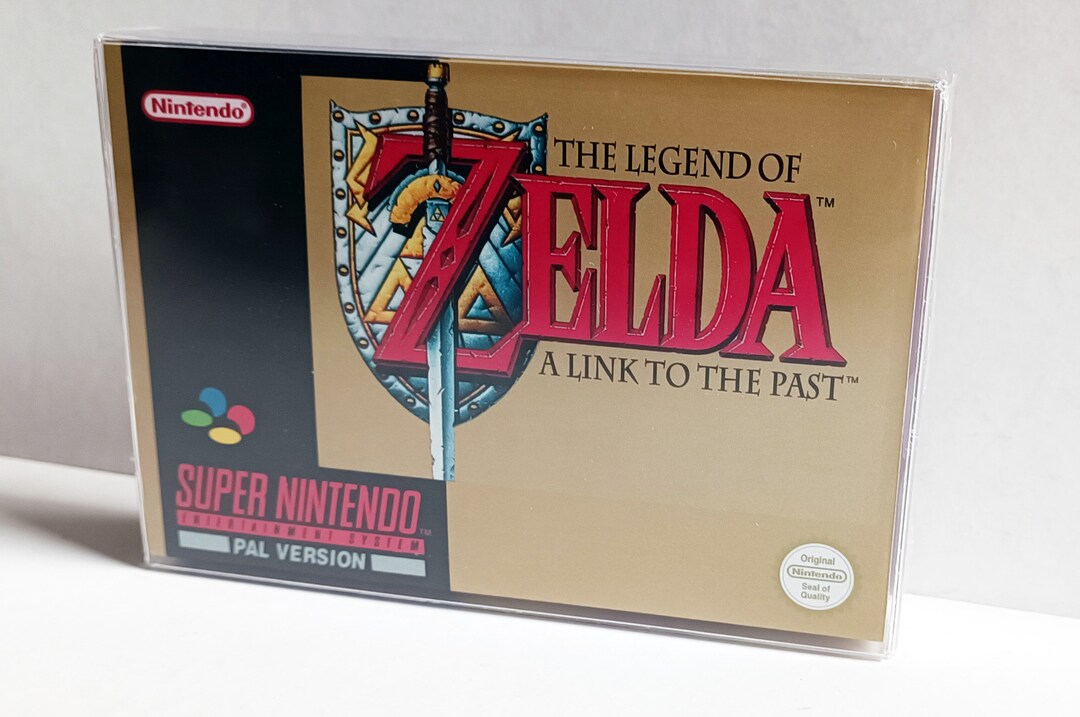 Mini Box Super Nintendo Zelda A Link to the Past PAL - Etsy