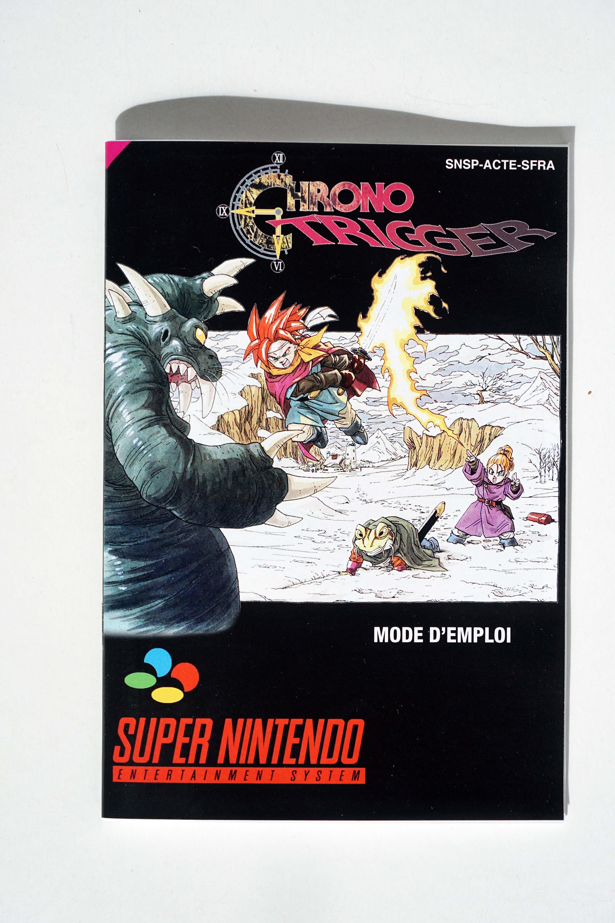 Chrono Trigger Snes Cover