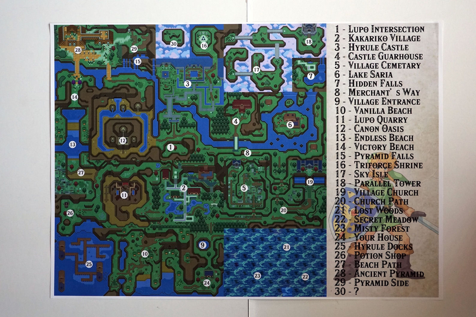 Legend of Zelda Parallel Worlds Super Nintendo SNES - Etsy France