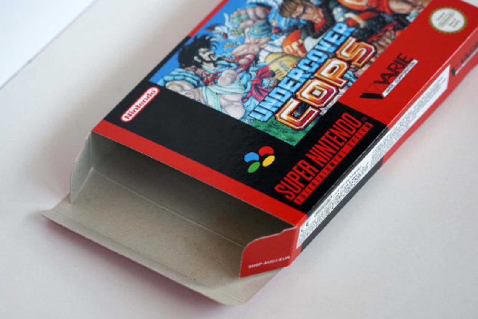 Undercover Cops [EUR] - Super Nintendo SNES Custom - Boîte seule - Etsy.de