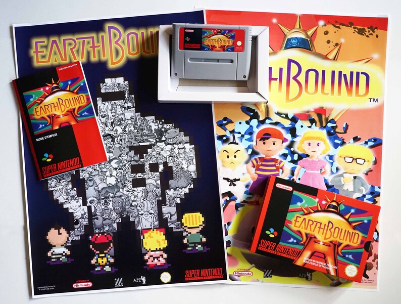 Earthbound Super Nintendo SNES SFRA Complet - Etsy