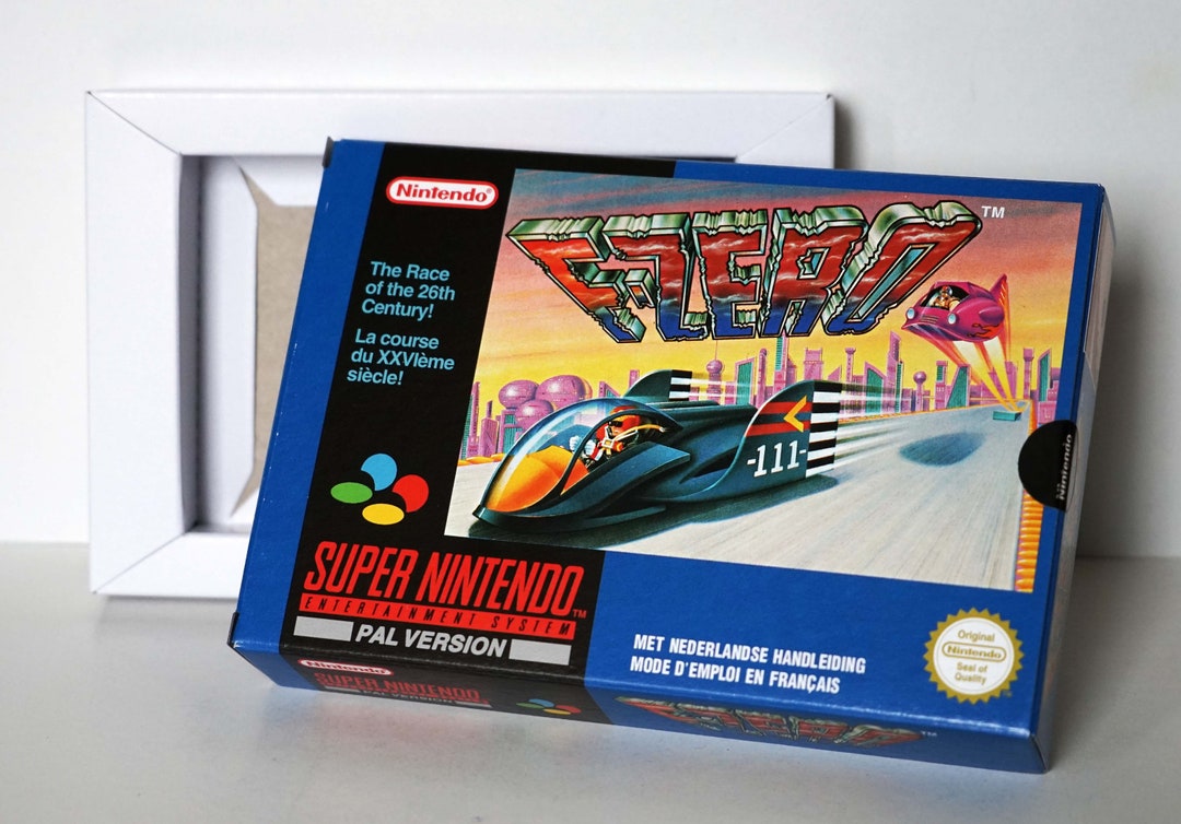 F-Zero FAH Super Nintendo SNES Boîte seule - Etsy France
