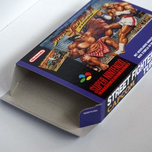 Street Fighter 2 Turbo [FAH] - Super Nintendo SNES - Boîte Seule - Etsy