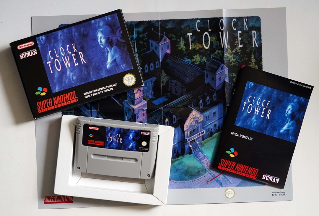 Clock Tower - Super Nintendo SNES Français - Etsy