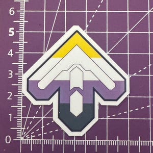 DDR Pride Arrow Stickers - Etsy