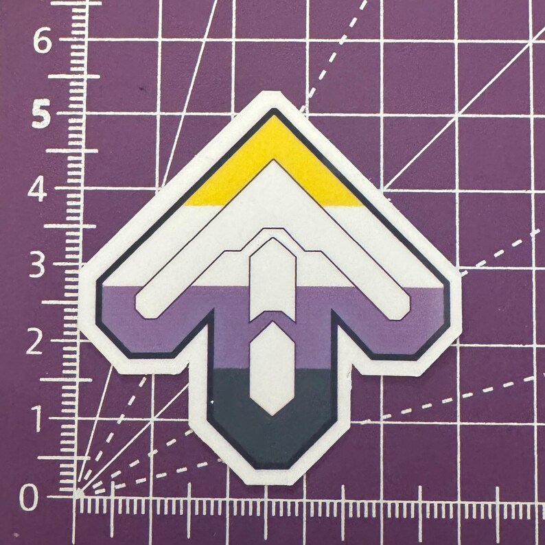 DDR Pride Arrow Stickers - Etsy