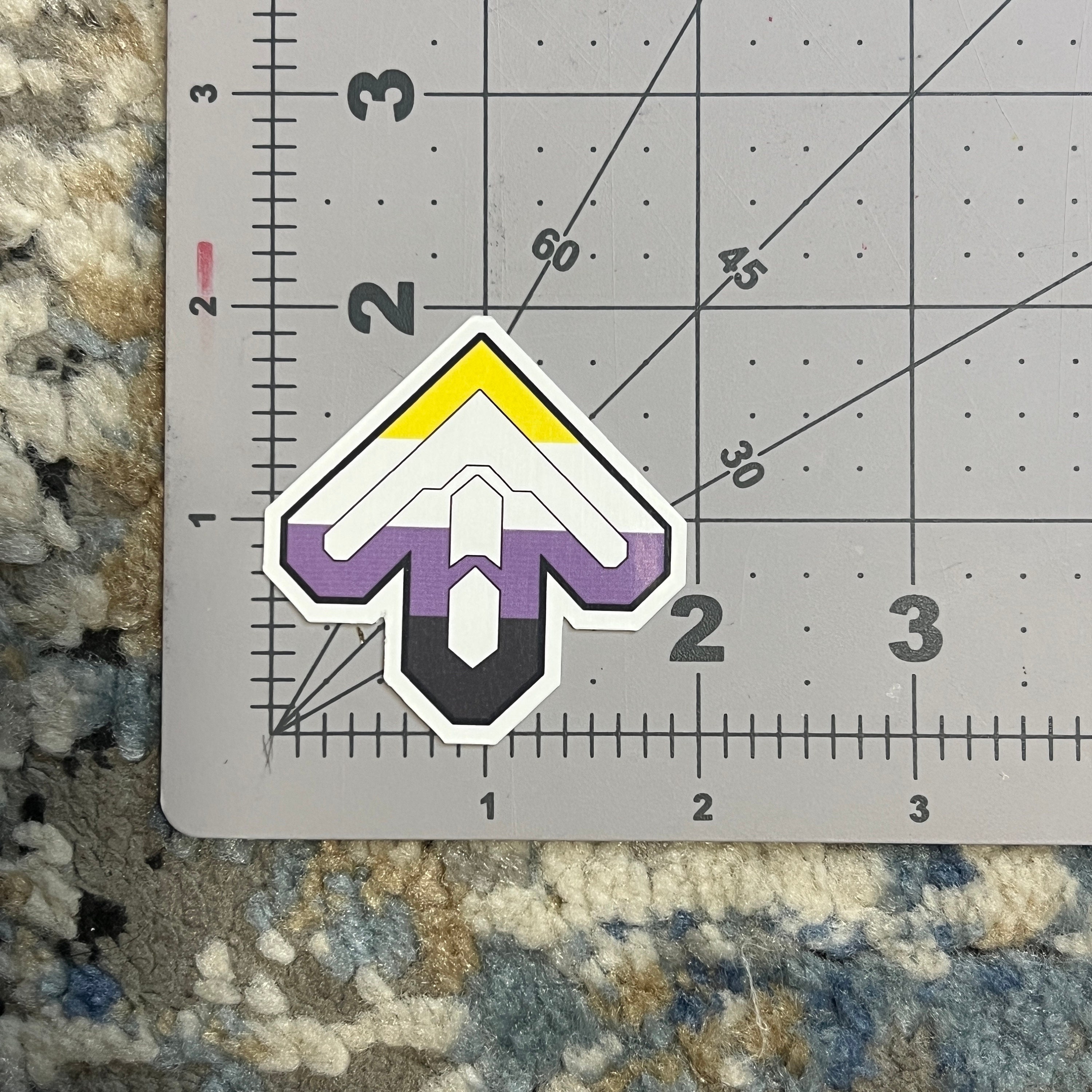 DDR Pride Arrow Stickers - Etsy