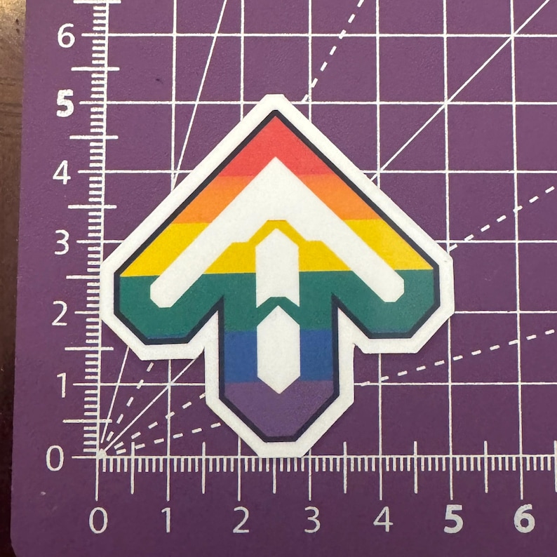 DDR Pride Arrow Stickers - Etsy