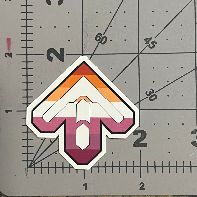 DDR Pride Arrow Stickers - Etsy