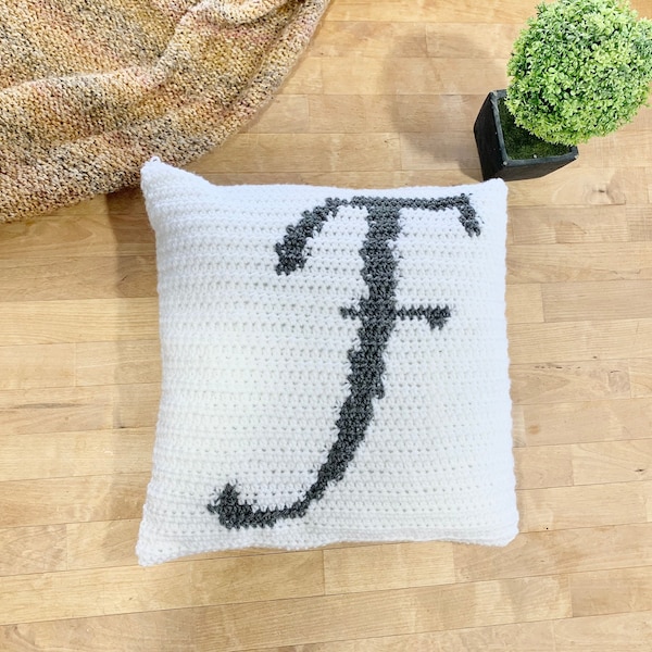 Crochet Initial - Etsy