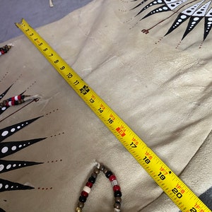 Painted Traditional Dress With Fringe - Handmade Native American Art - Etsy