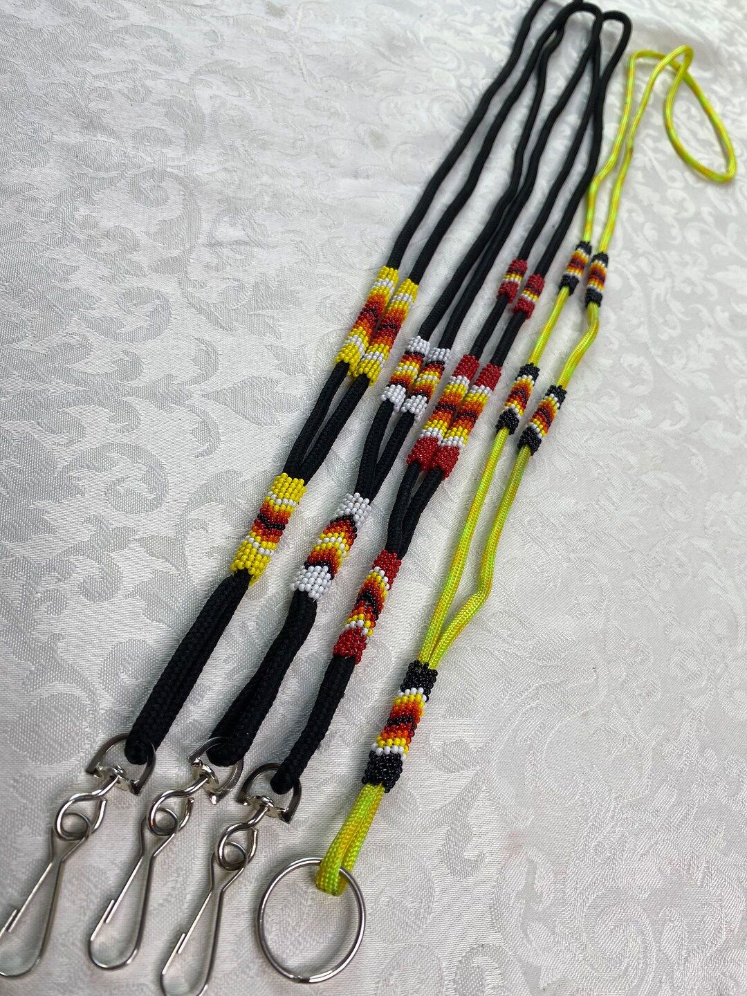 Beaded Lanyard Native American Beadwork - Etsy