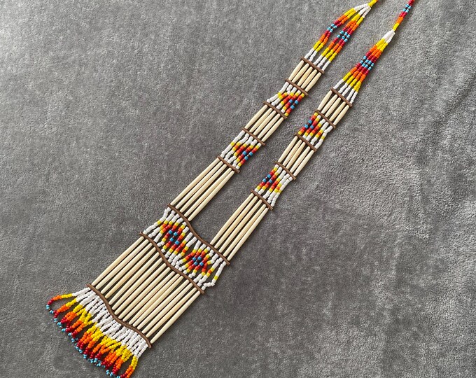 Beaded Women’s Breastplate - Handmade Native American Powwow Regalia - Etsy