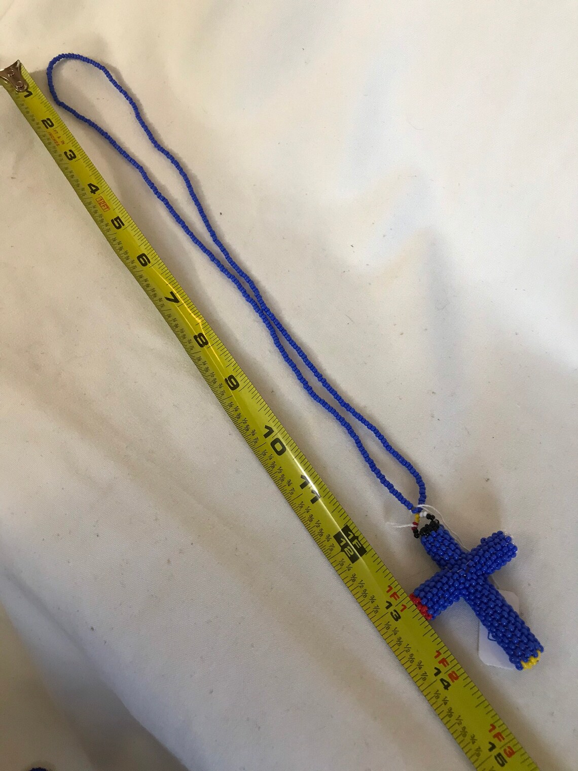 Beaded Cross Necklace Handmade Native American Jewelry - Etsy
