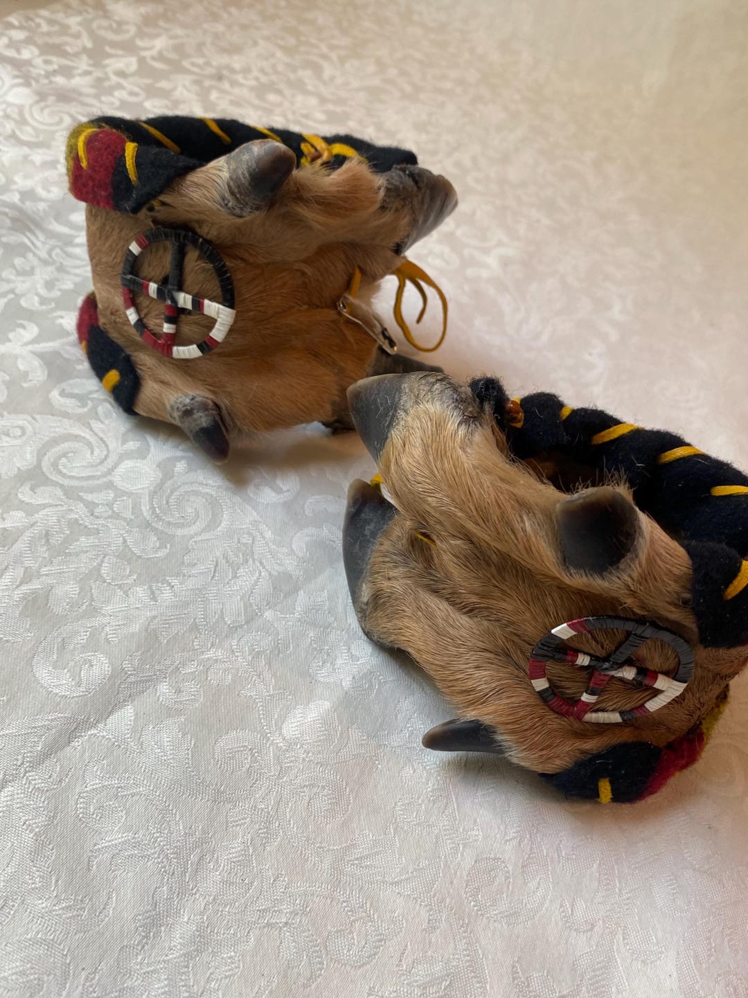 Mens Deer Arm Bands / Cuffs Handmade Native American Powwow Regalia - Etsy