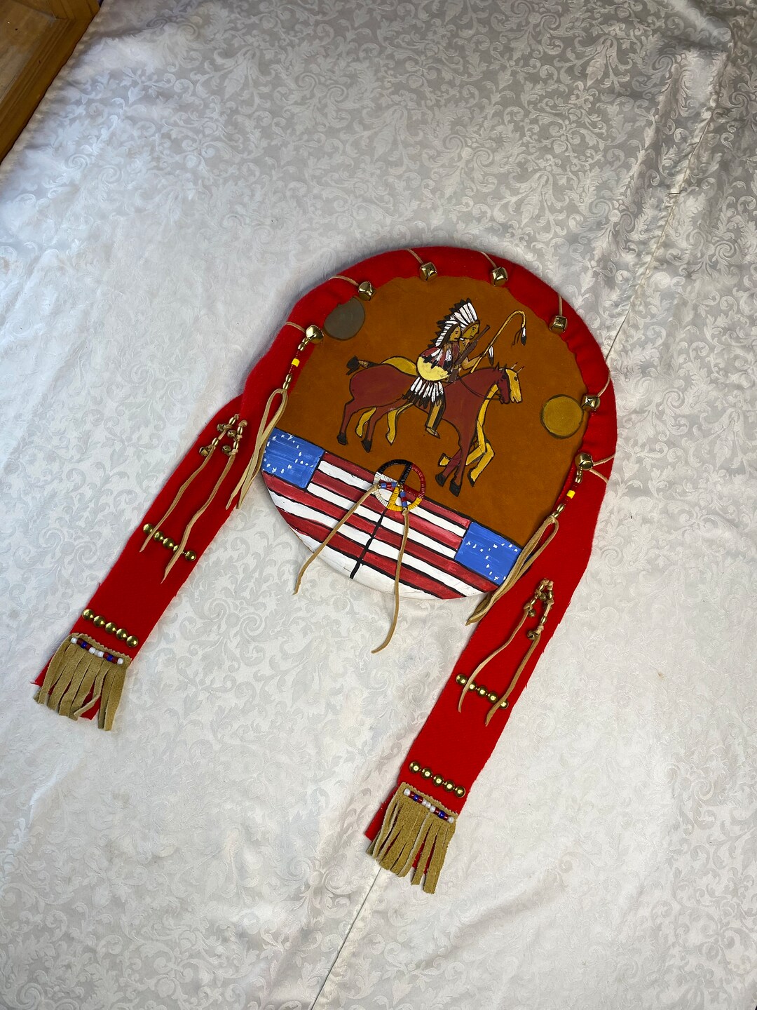 Riding Chiefs War Shield Handmade Native American Art - Etsy