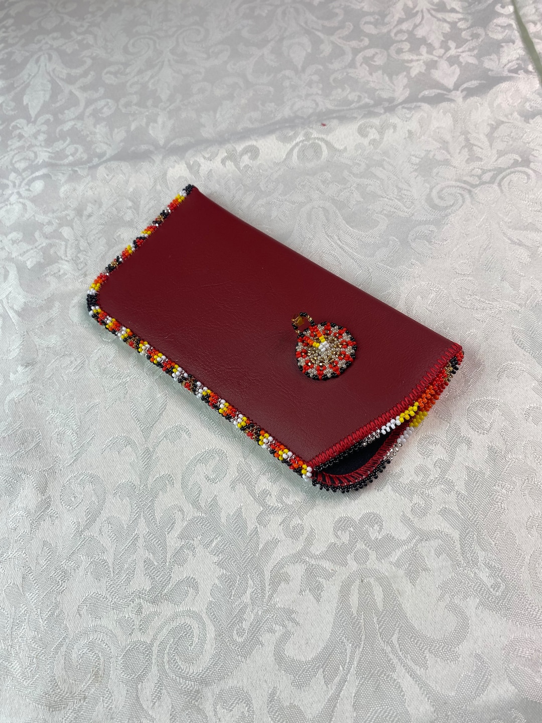 Beaded Glasses Case Native American Art - Etsy