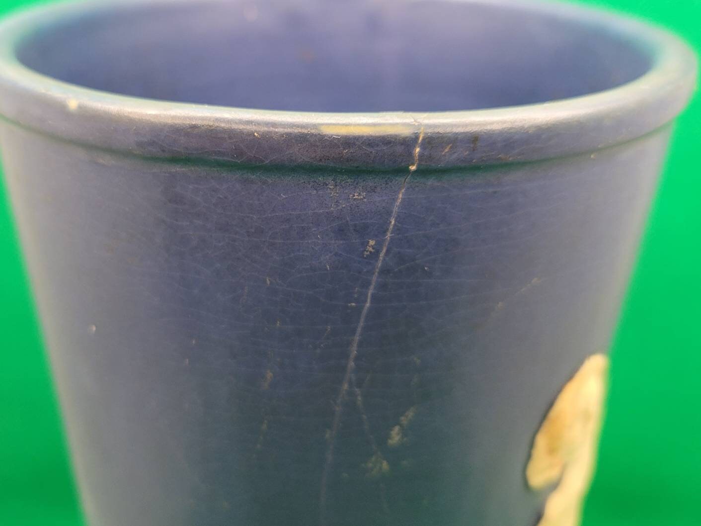 Antique 1920s Weller Pottery Vase As-is Blue Ware Maidens - Etsy