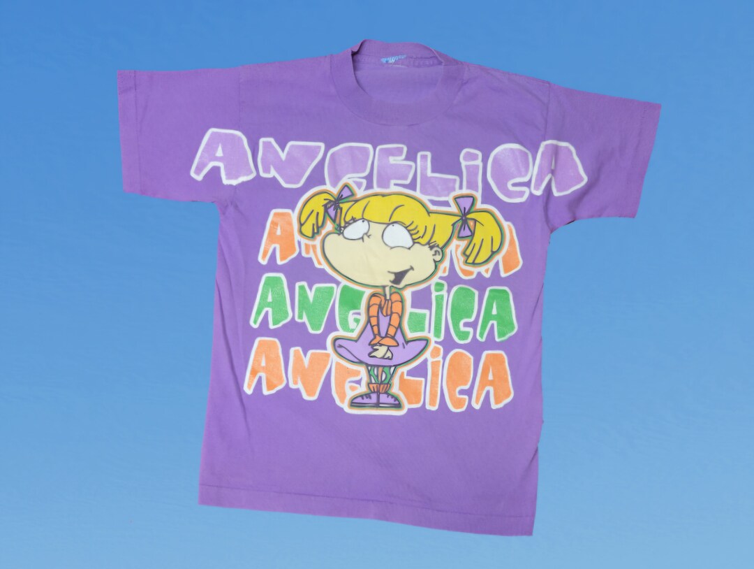 Vintage 1990s Rugrats Angelica T-shirt Single Stitch Nickelodeon ...