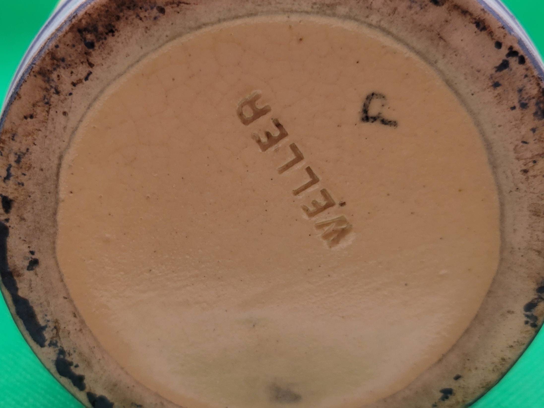 Antique 1920s Weller Pottery Vase As-is Blue Ware Maidens - Etsy