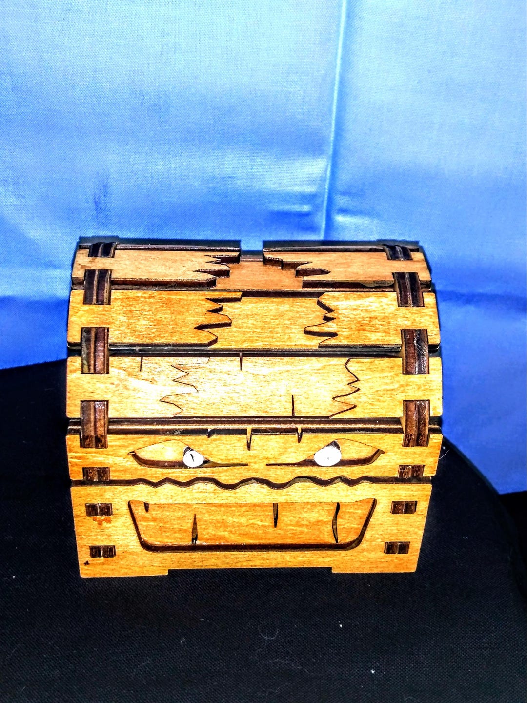 Laser Cut Mimic Treasure Box - Etsy