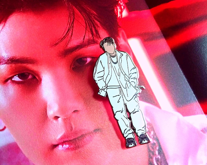 BTS Yoongi Shadow ON:E Concept Photobook Hard Enamel Pin - Etsy