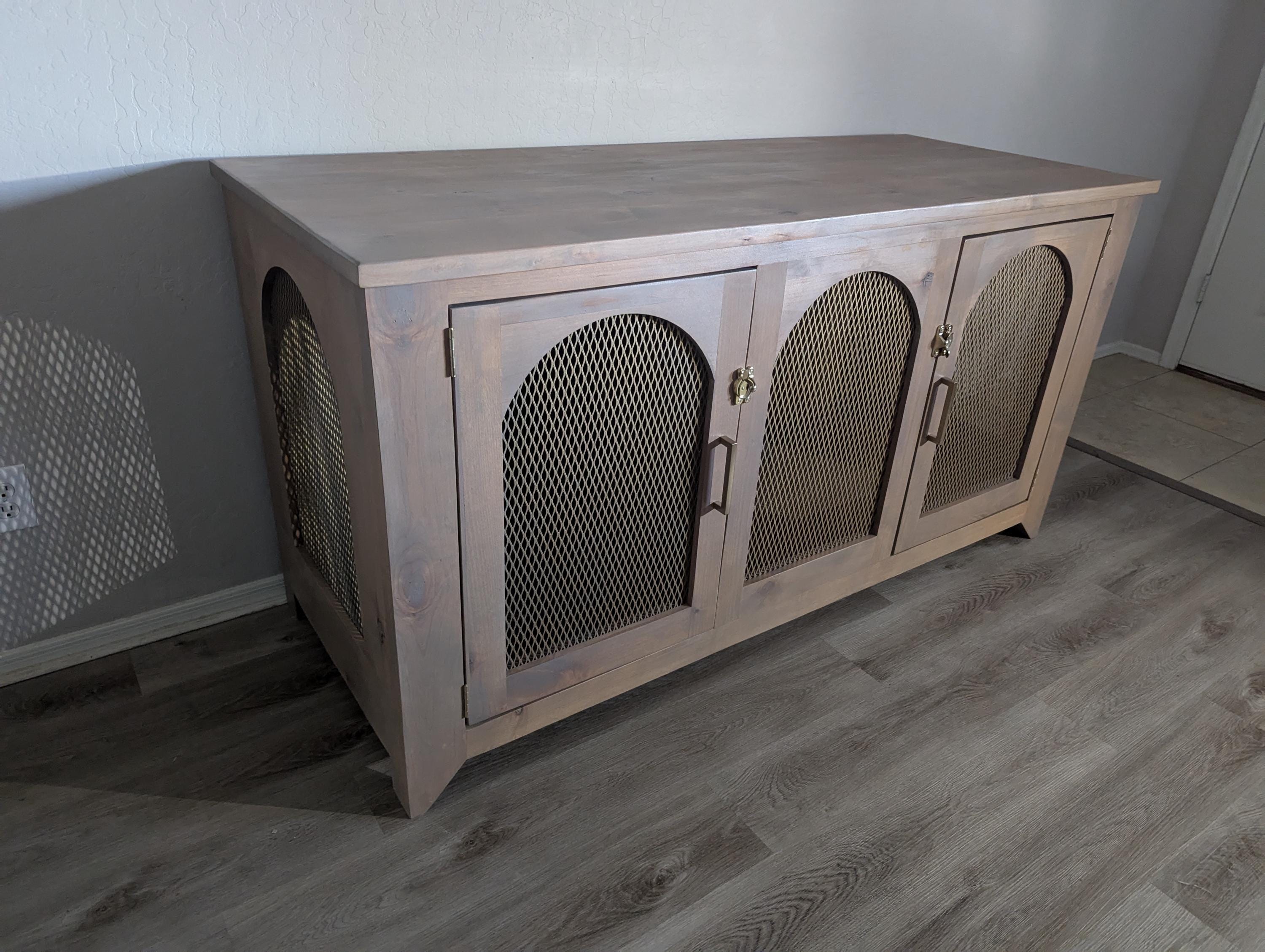 Custom Dog Kennel - Mid Century Modern - Any Finish - Any Material ...
