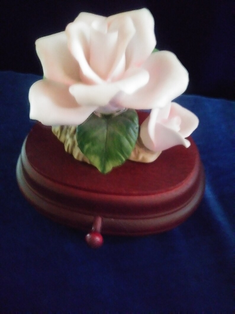 Music Box Porcelain Rose -- Everything is Beautiful -- San Francisco ...