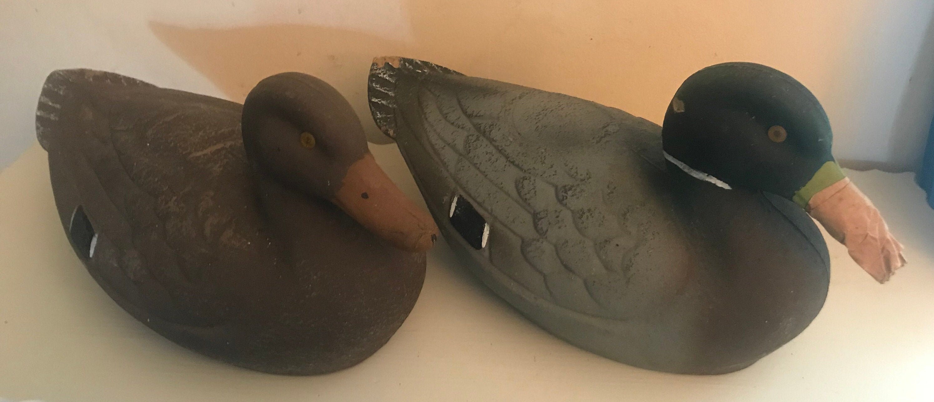 Duck Decoys Mid Century Ariduk Vintage General Fibre St. - Etsy